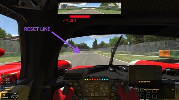 How to use Active reset in iRacing - Coach Dave Academy