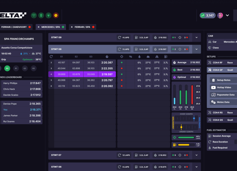 Sim Racing Tutorials | ACC Tips & Guides - Coach Dave Academy