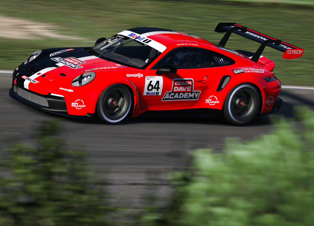 Week 4 Setups And Lap Guide Schedule - iRacing - Coach Dave Academy